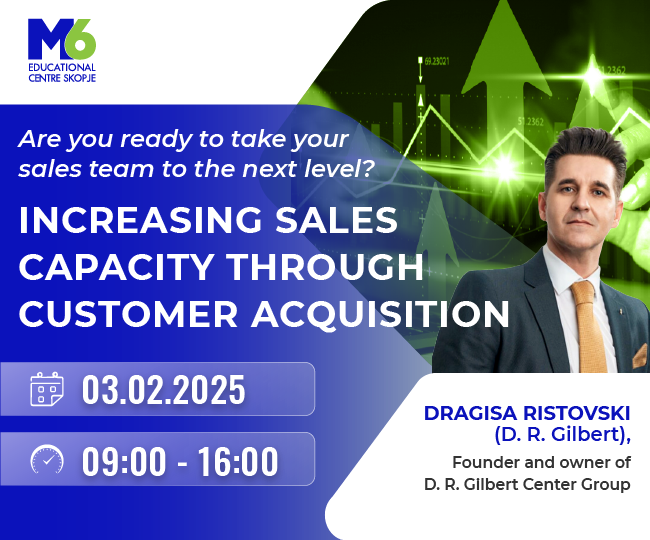 Increasing Sales Capacity through Customer Acquisiton - M6